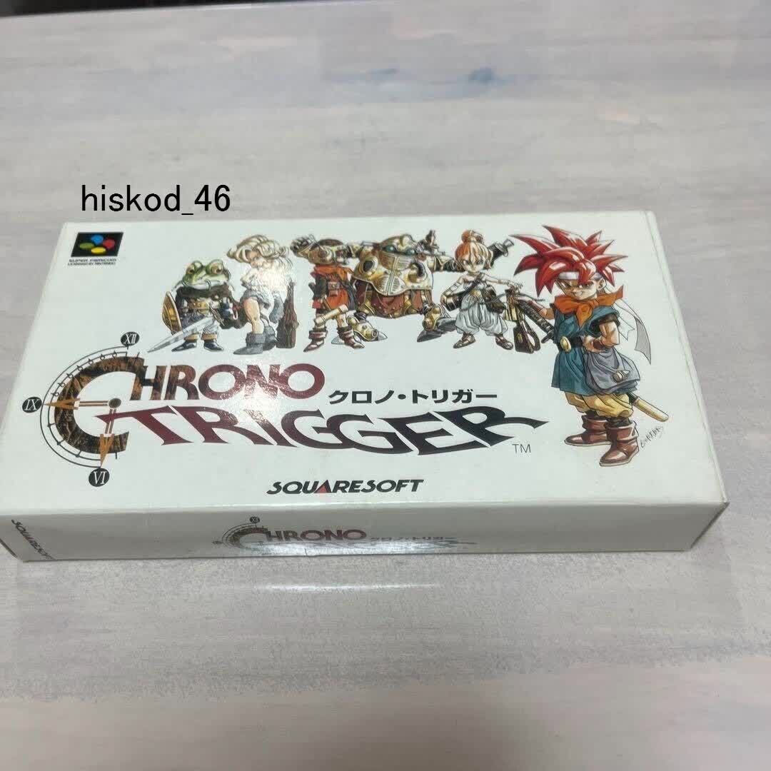 Nintendo Super Famicom SFC Chrono Trigger SNES Game Software Cassette ...