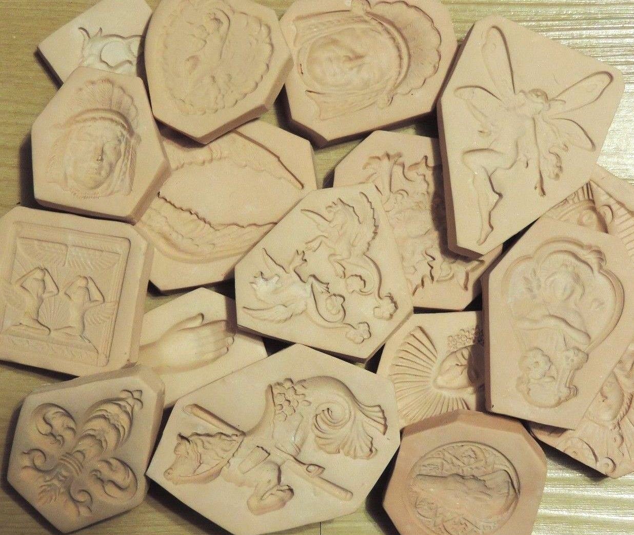 push mold polymer clay ASIAN from 1.2 " ooak carving by lori barbee ...