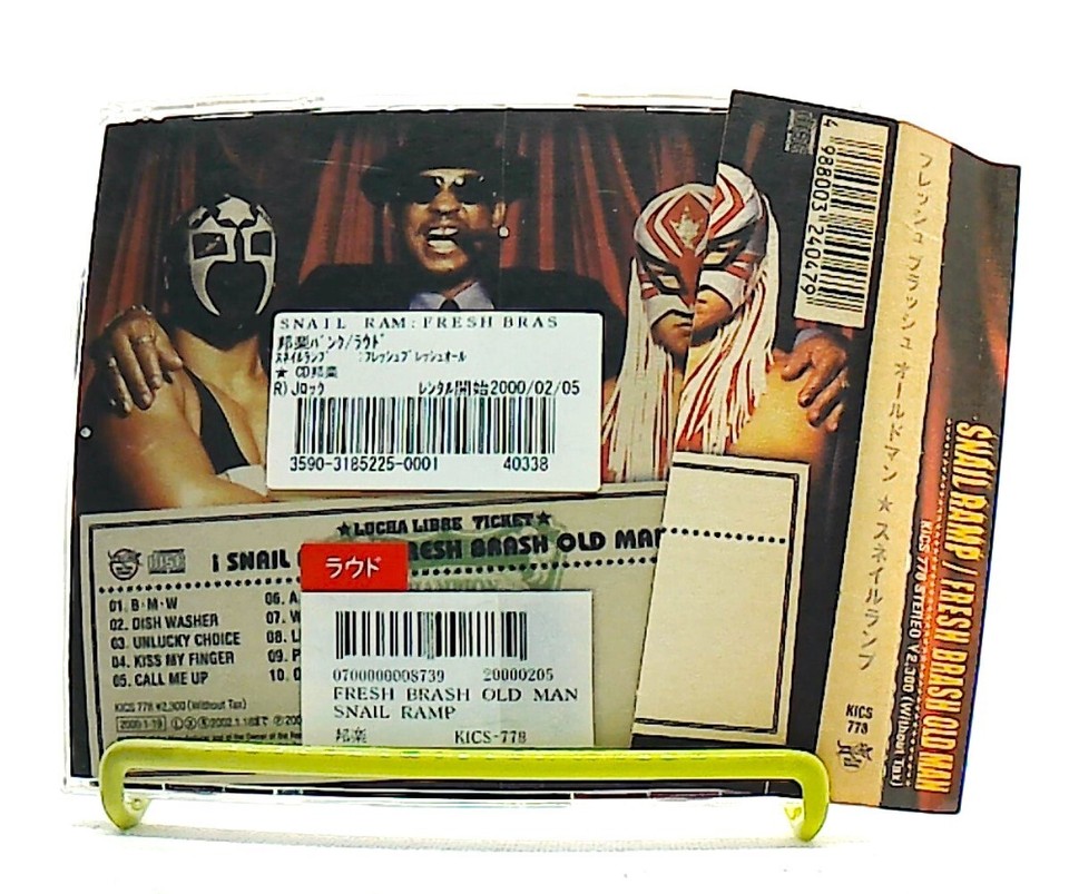 FRESH BRASH OLD MAN [CD][OBI] SNAIL RAMP /Rock, punk, loud /J-ROCK ...