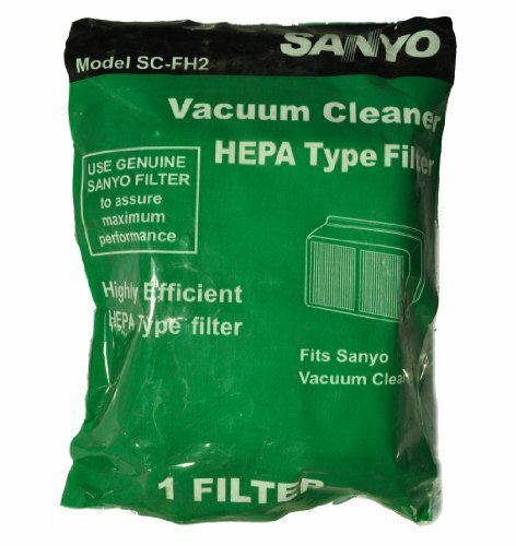 Sanyo Model SC-X2100P, SC-FH2 Canister Vacuum Cleaner Filter | eBay