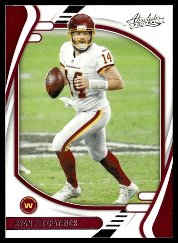 2021 Panini Absolute Ryan Fitzpatrick Washington Football Team #17 | eBay