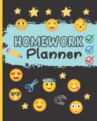 Homework Planner: Cute Weekly Student Homework Organizer & Diary | eBay