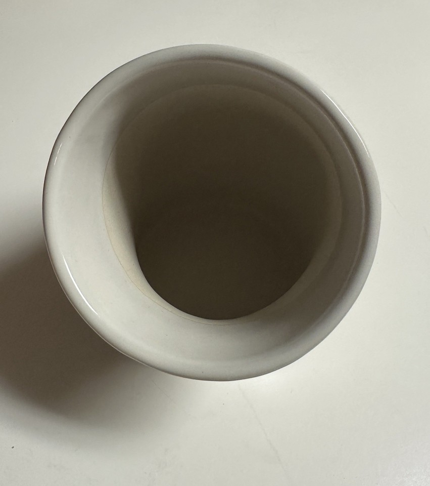 Emile Henry France Ceramic Salt Pig Container White NEW | eBay