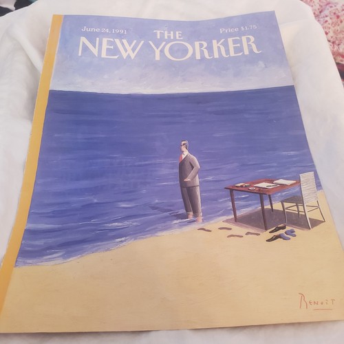 The New Yorker Magazine June 24 1991 Harry Truman in Beach by Benoit ...