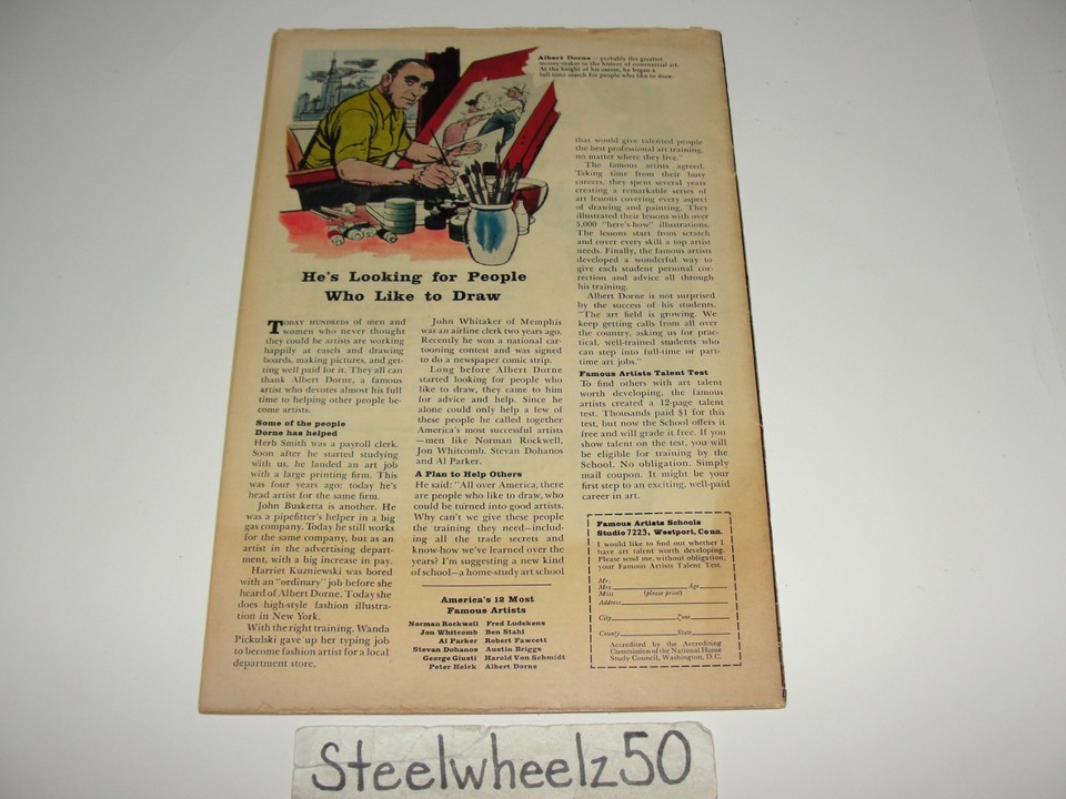 Patsy Walker #114 Comic 1964 Marvel Stan Lee Stan Goldberg With Paper ...