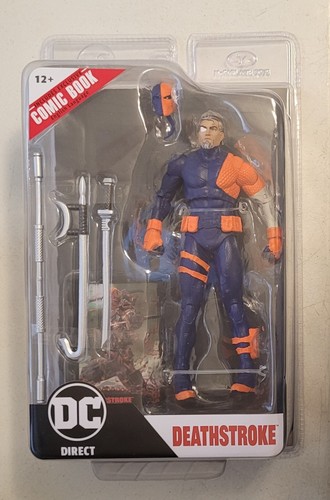 McFarlane DC Direct Deathstroke Rebirth Page Punchers 7" Scale Action ...