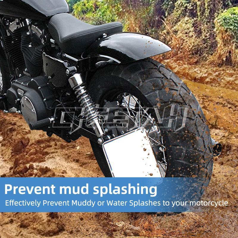 Motorcycle Short Rear Fender Mudguard For Harley Sportster XL 48 72 883 ...