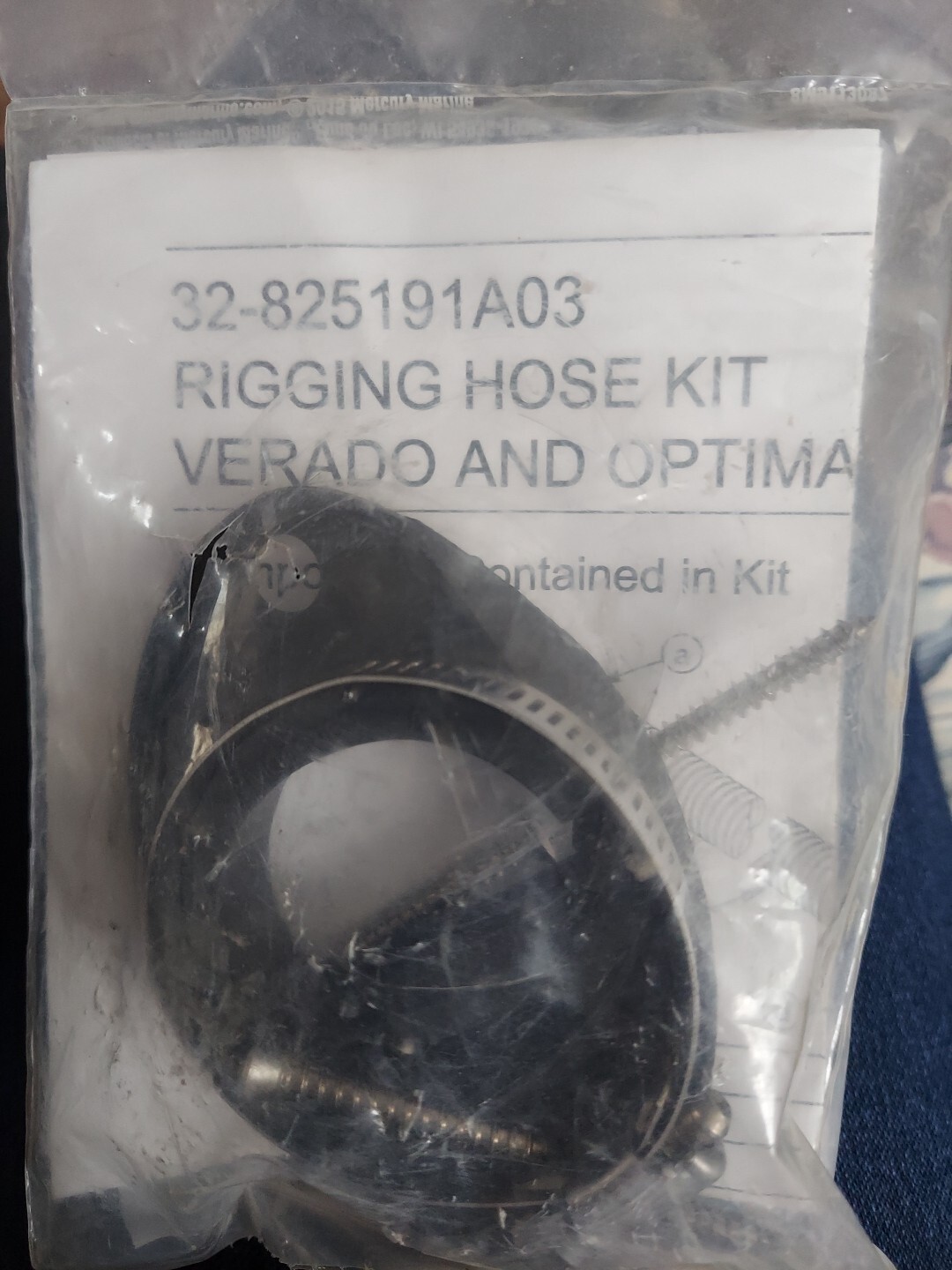 Mercury Mercruiser Quicksilver Hose Kit-Rigging 32-825191A03 - Hardware ...