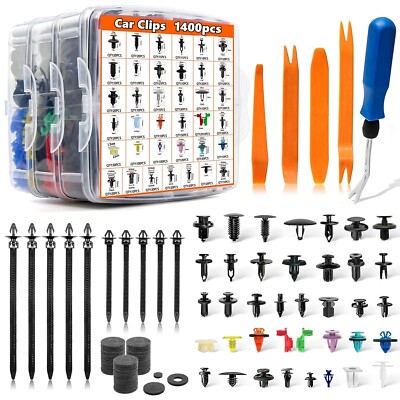 Car Retainer Clips Body Moldings & Trims Fender Rivet Clips Push Pins ...