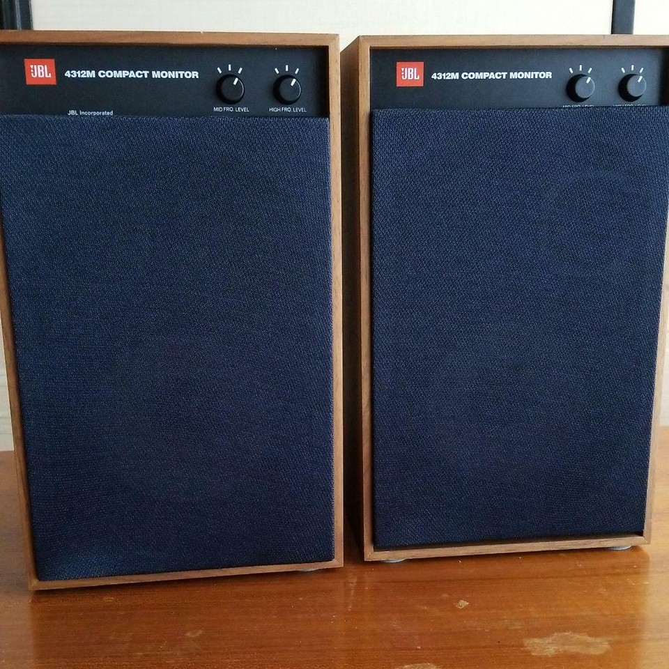 JBL MODEL 4312M Compact Monitor Speaker 3WAY Speaker System 2 Small ...