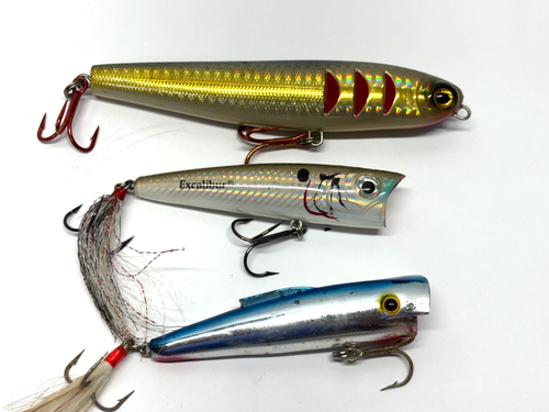 3- Topwater Lure 1~ Xcalibur Super pop R ~ + 2 lures | eBay