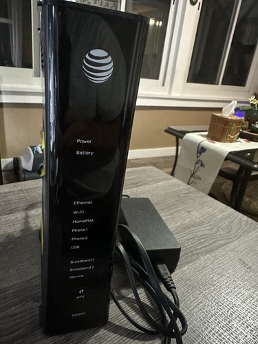 AT&T U-Verse Pace 5268AC FXN Gateway Internet Wireless Modem Router w ...