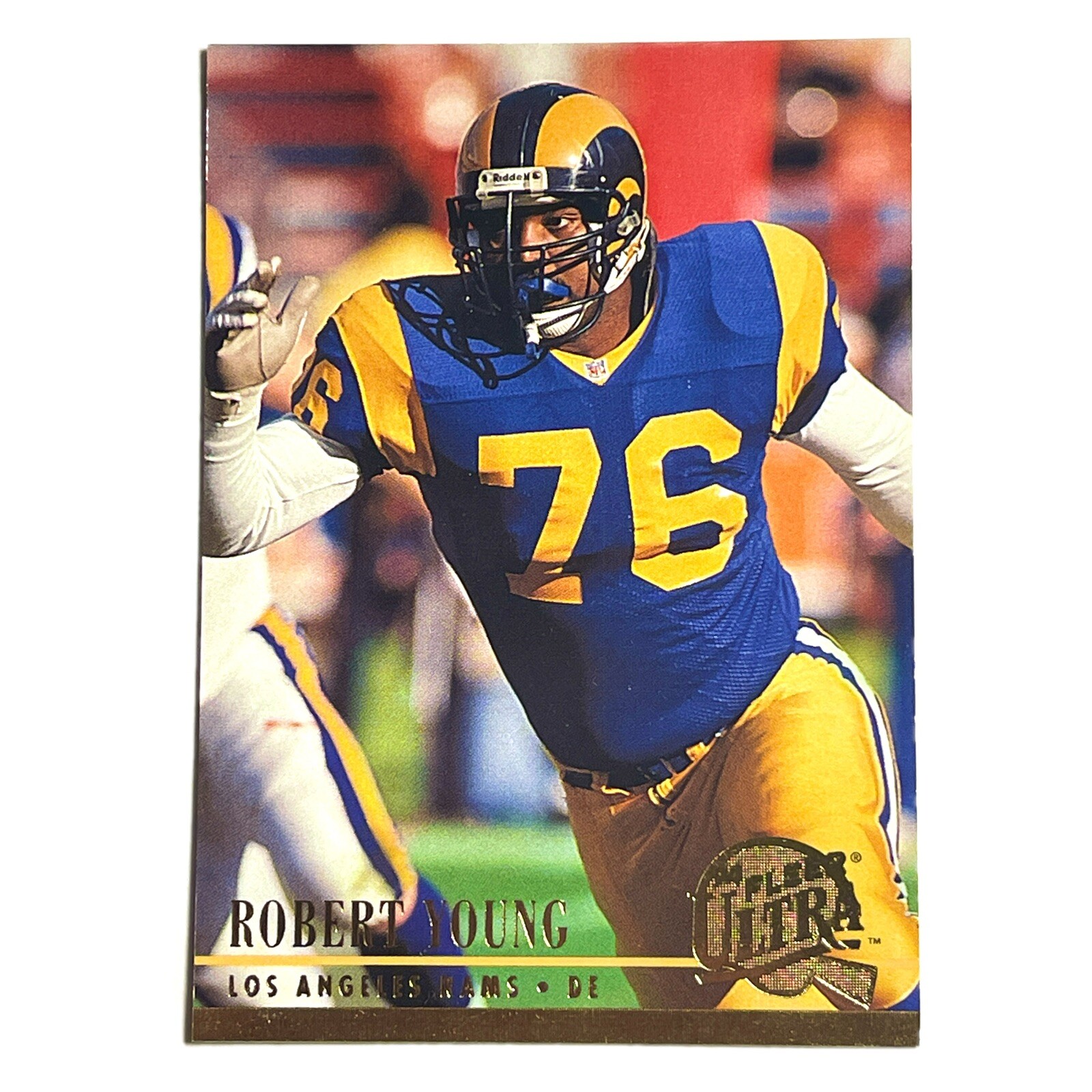 Robert Young 1994 Fleer Ultra NFL Card #430 Los Angeles Rams Football ...