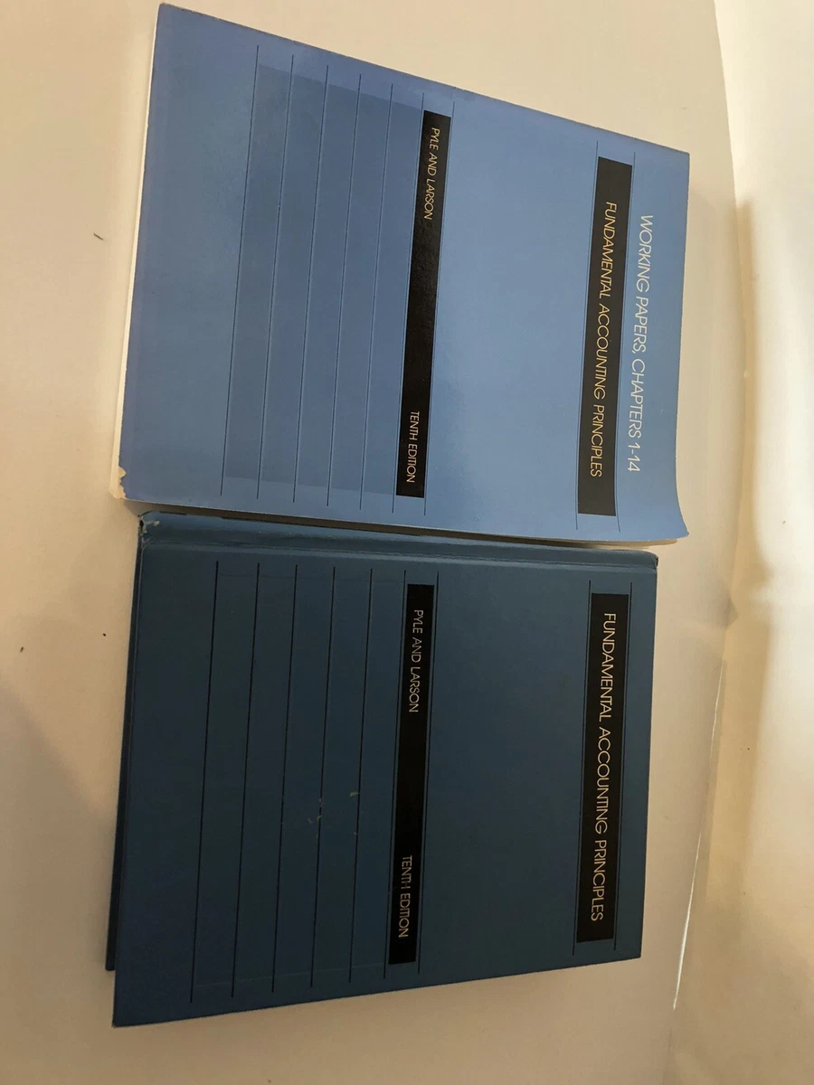 Accounting Principles 10th Edition