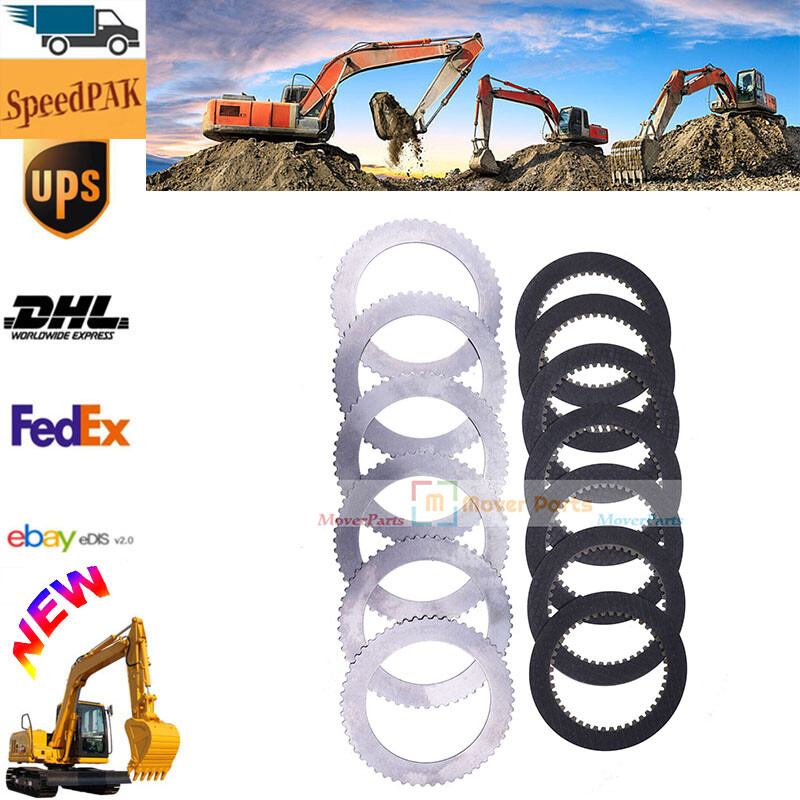 Clutch Disc Kit (AT101001,T140926) For John Deere 210C,300D,310C,310D ...