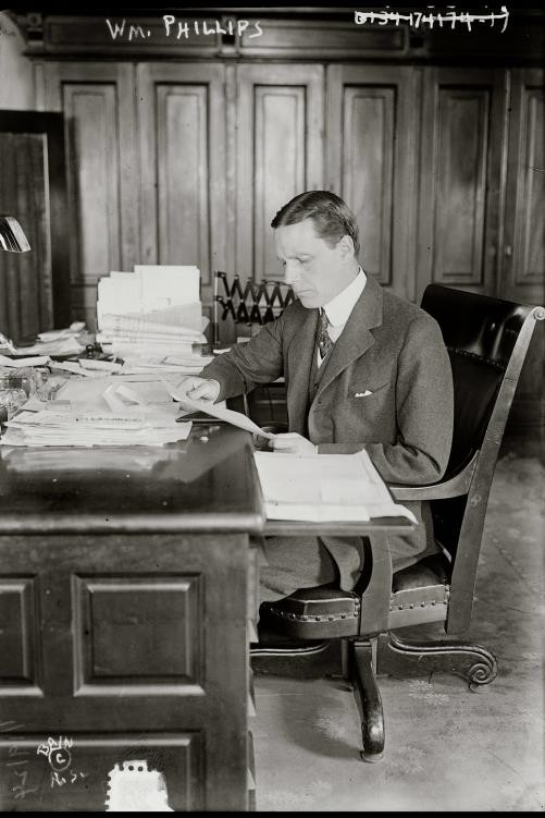 William Philips,1878-1968,Assistant Secretary of State,US Diplomat,desk ...