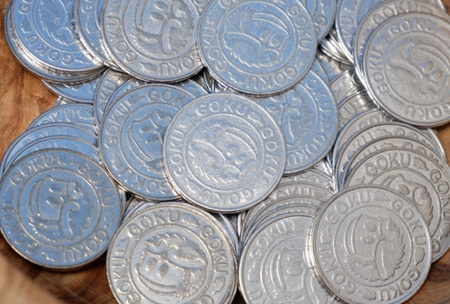 Lot of 5 Vintage GOKU Dragon Ball Arcade Tokens – Rare Anime Game Coins ...