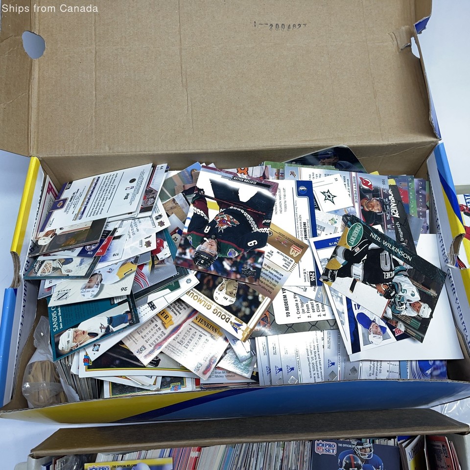 21 Lbs. Lot of Assorted Sports Cards | eBay