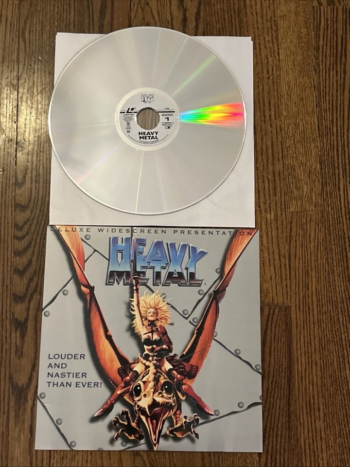 Heavy Metal Widescreen Laserdisc Very Nice Collectors Copy 43396746565 ...
