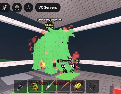 Strawberry Elephant, Rainbow CA$H APP Steal A Brain Rot mod | eBay