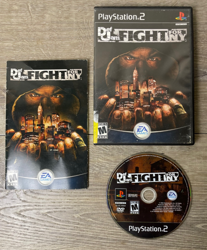 Def Jam Fight For NY PS2 Playstation Tested Works Complete CIB | eBay