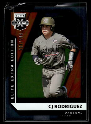CJ Rodriguez 2021 Panini Elite Extra Edition Card /999 #158 | eBay