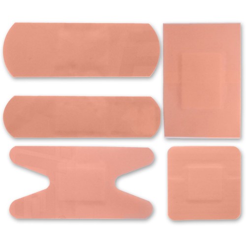 100x ASSORTED WASHPROOF PLASTERS Small - Large Waterproof Sterile Band ...