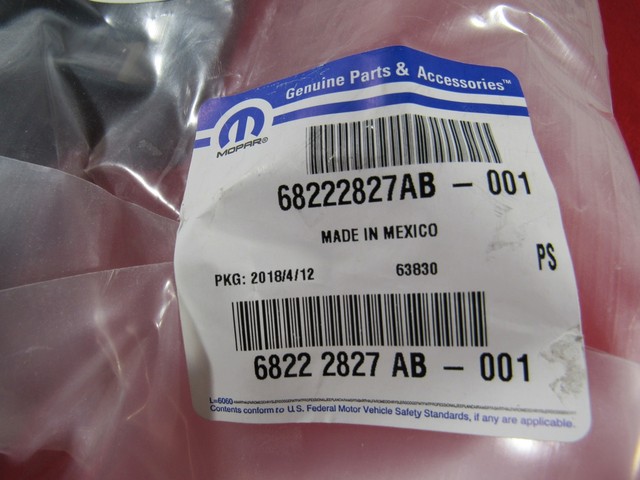 68222827AB Left Side Headlight Mounting Bracket OEM Mopar for sale ...