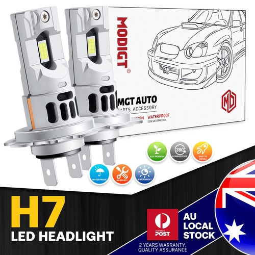 MODIGT 6000K LED Headlight Bulbs Globes H7 For Citroen C3 HDi Hatchback ...