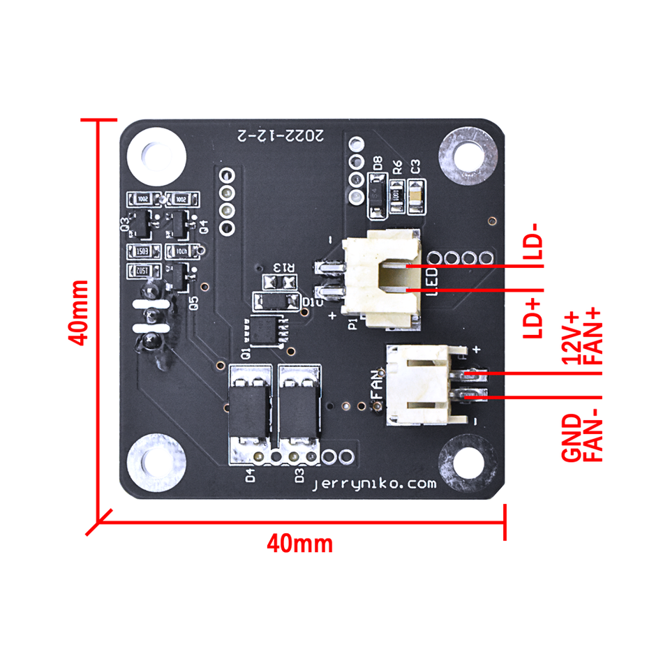 12V 80W Blue Laser Driver Board for CNC Laser Engraving Cutting Module ...