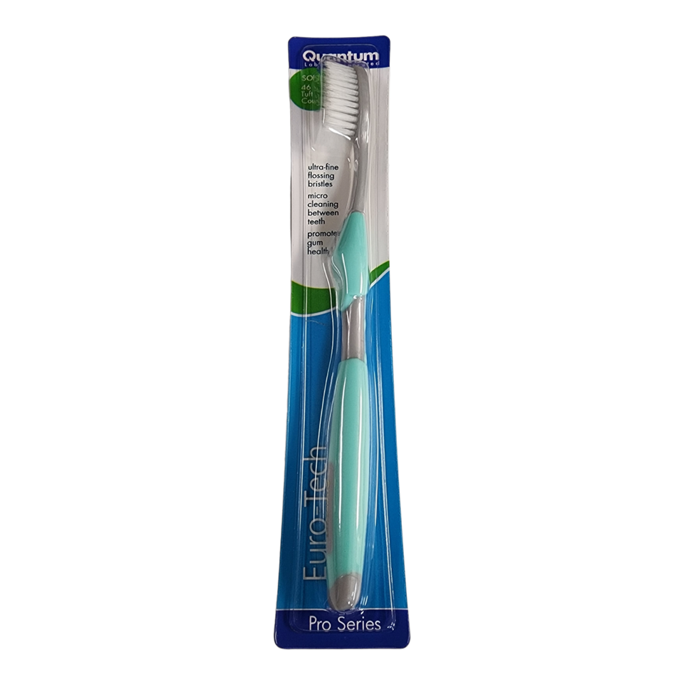 Quantum Labs EuroTech Toothbrush PRO SERIES Pack of 4 Assorted Colors ...