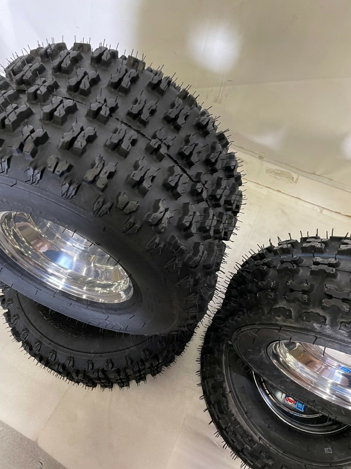 ITP Holeshot Tires And DWT Polished Wheels Rims Fits: Yamaha Blaster ...