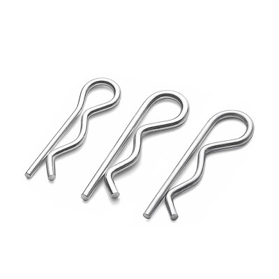 R Clips A2 Stainless Steel Retaining Pins 1mm - 6mm Split Pins for ...