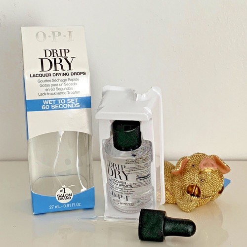 OPI Nail Treatment Drip Dry Lacquer Drying Drops 0.91oz. (27 mL) - NEW ...