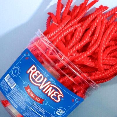 Red Vines Sweets Original Red Liquorice Twist Strips American 100g-1Kg ...