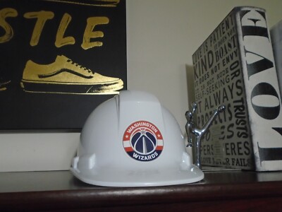 Washington Wizards White Safety NBA Construction Hard Hat Protective ...