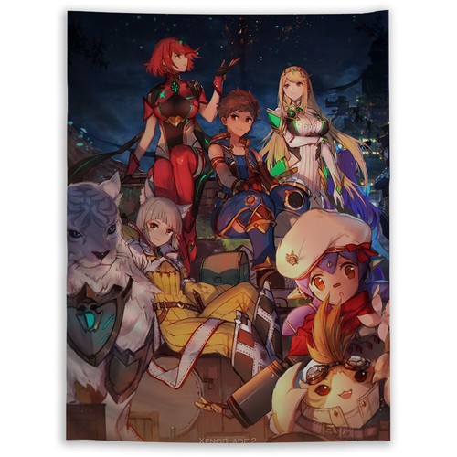 Xenoblade Chronicles 2 Pyra Mythra Tapestry Art Wall Hanging Cover ...