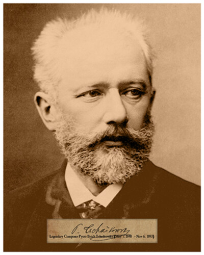PYOTR ILYICH TCHAIKOVSKY Russian Composer Genius Legend 8x10 Photo ...