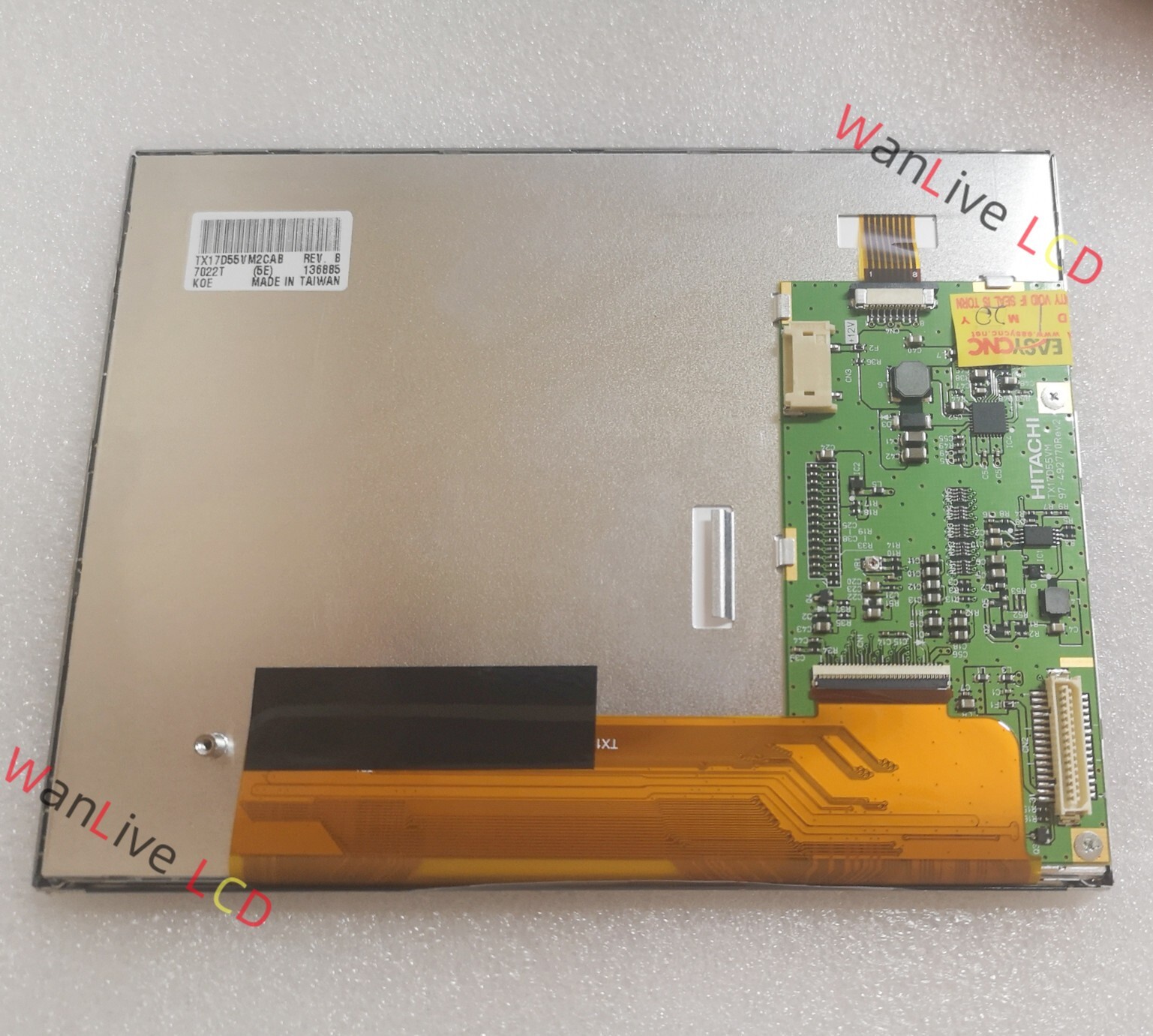 Original 6.5'' TX17D55VM2CAB Rev.B LCD Screen Display For YOKOGAWA And ...