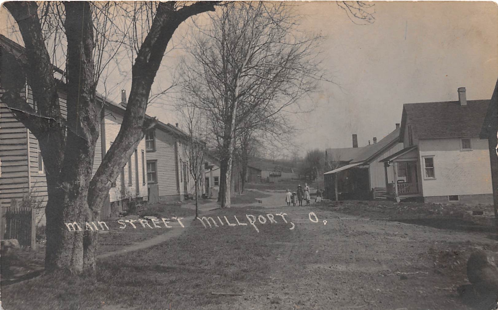 E70/ Millport Ohio RPPC Postcard Columbiana County Main Street Homes | eBay