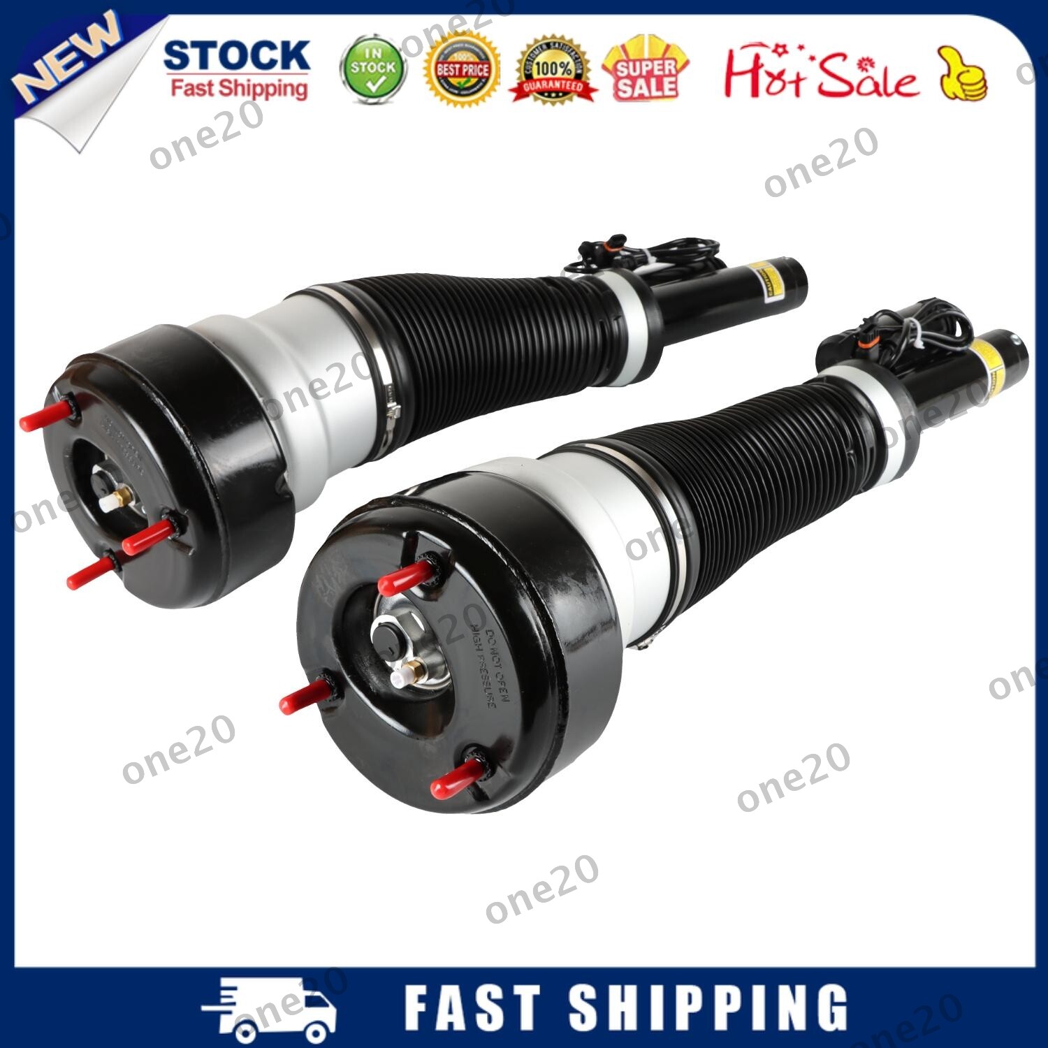 2213204913 Front Pair Air Suspension Strut for Mercedes W221 S350 S400 ...