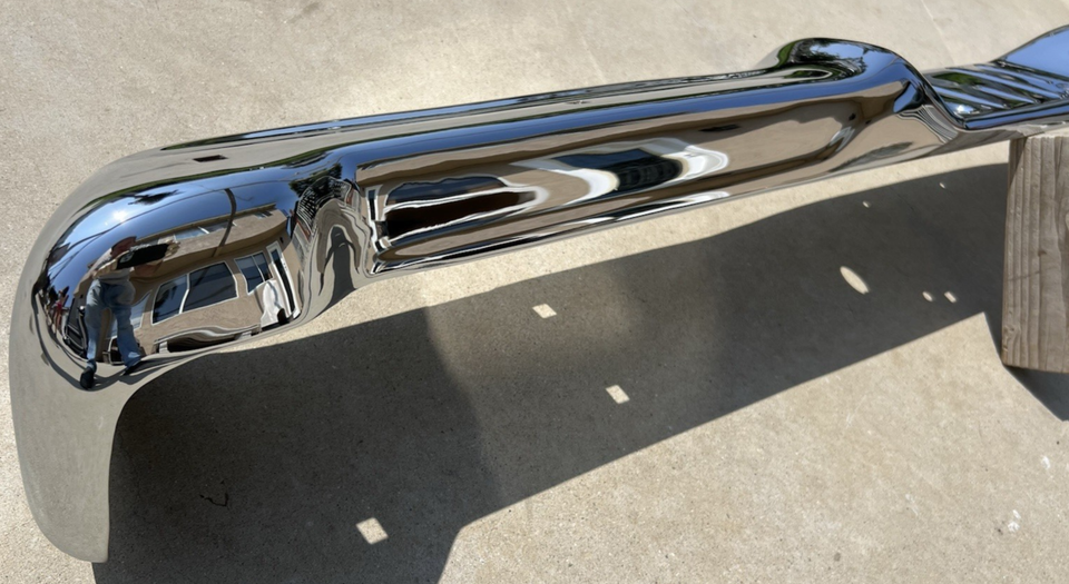 1966-1971 X Ford Ranchero Rear Back Triple Chrome Plated Bumper 66-71 ...