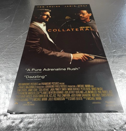 2004 blockbuster poster store promo display sign Collateral tom cruise ...
