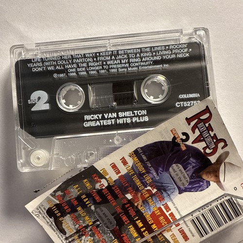 Ricky Van Shelton- Greatest Hits- Cassette Tape- 1992 Columbia | eBay