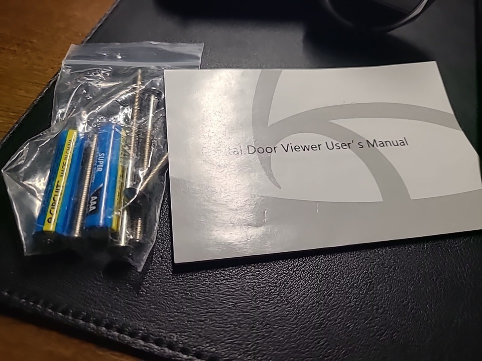 2.8" Screen Digital Doorbell Peephole Camera IR Night Vision Viewer ...