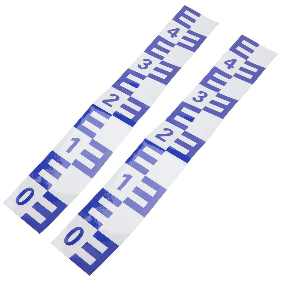 3 PCS Water Level Gauge Sticker Meter for Depth Measurement Tool | eBay ...