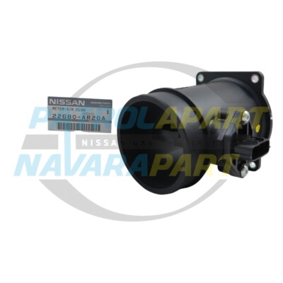 Genuine Nissan MAF Mass Air Flow Sensor - Nissan Patrol Y61 GU TB48 ...