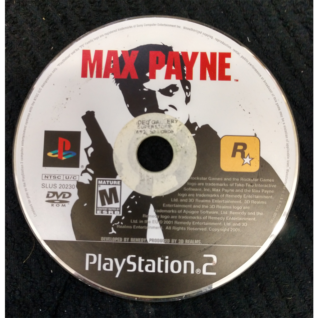 Max Payne - Playstation 2 (PS2) Game ONLY - No Tracking 710425270864 | eBay