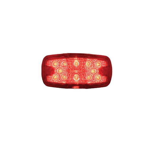 Marker Light LED 2in X 4in Bullseye Red 571.LD26R12 G4602 2660 | eBay