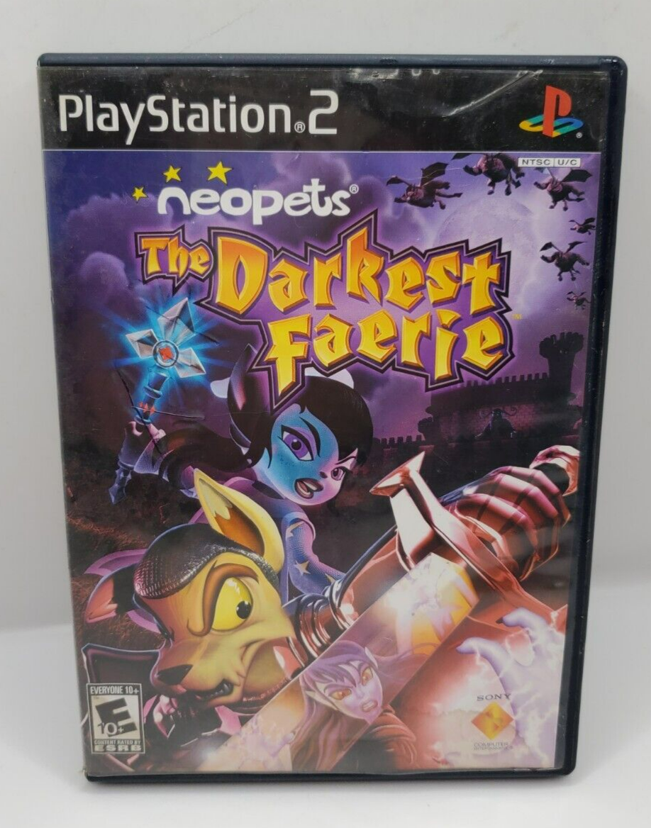 Neopets: The Darkest Faerie PS2 Sony PlayStation 2 (I-1) 711719736721 ...